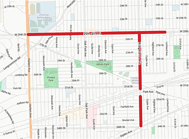 About The Project – 26th & Ridgeland Access to Transit